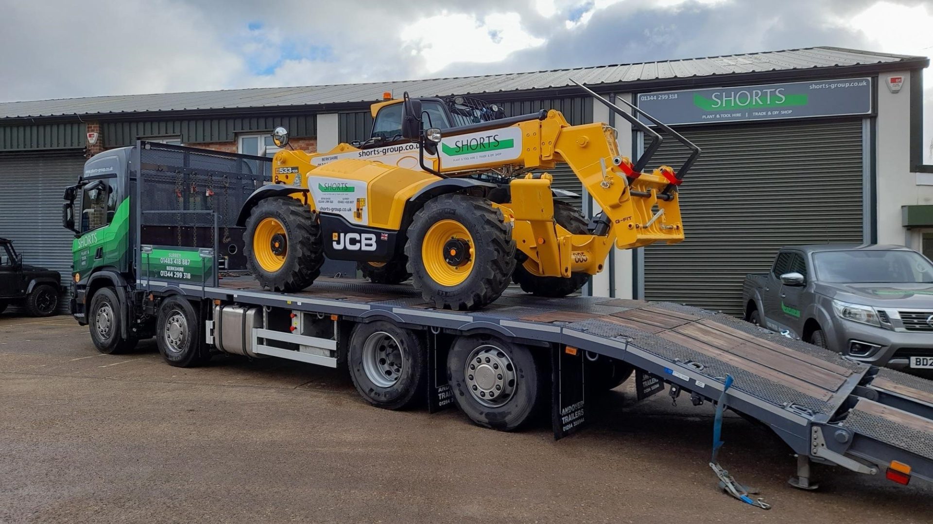 JCB 533-105 Construction telehandler | Shorts Group