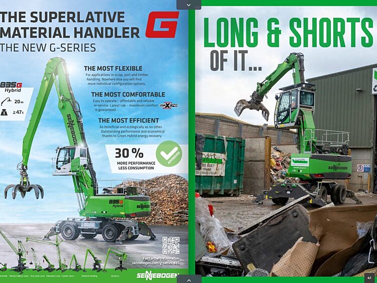 sennebogen-817-material-handler | Shorts Group